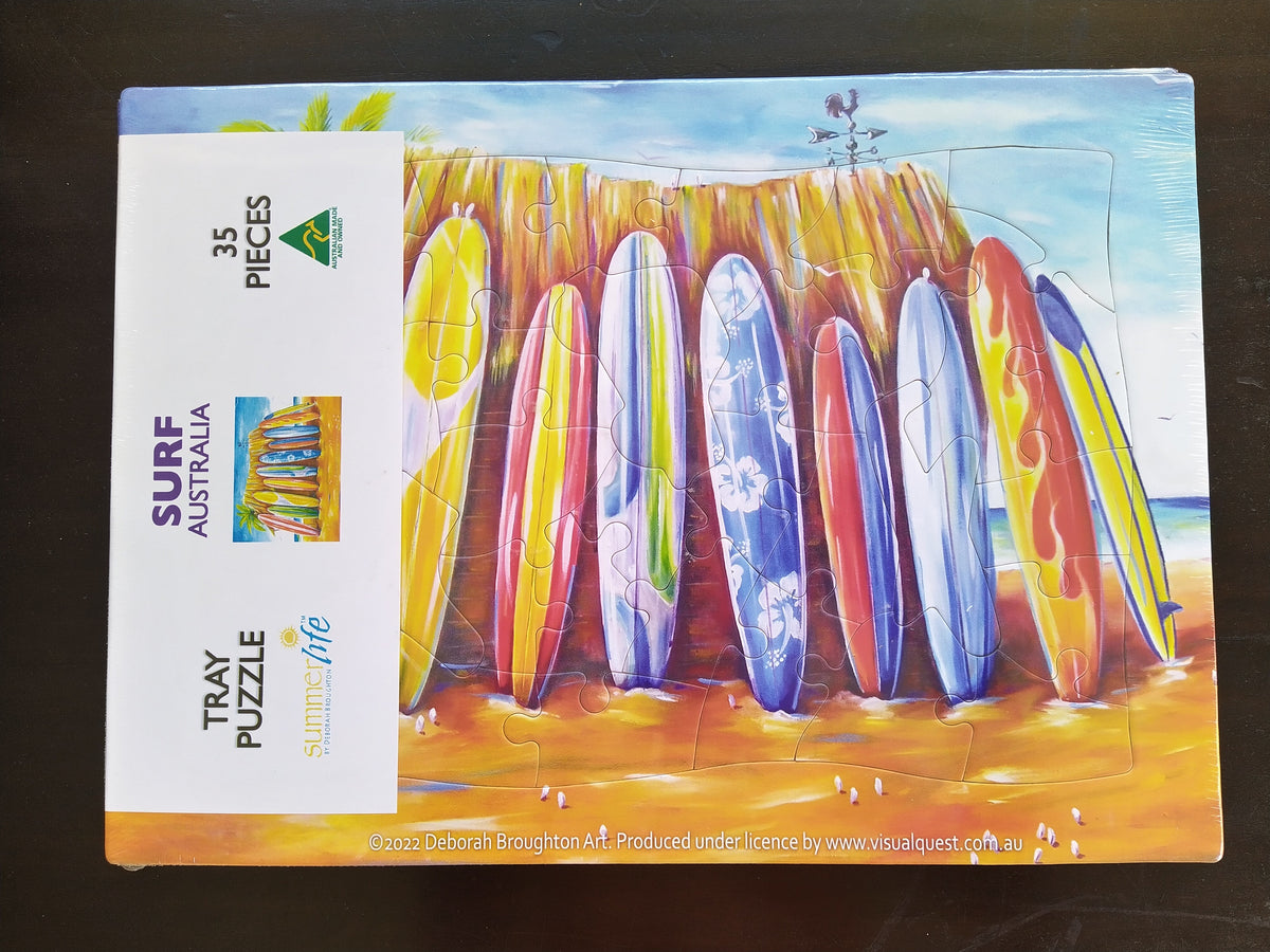Surf - 35 Piece Kids Puzzle – Visual Quest